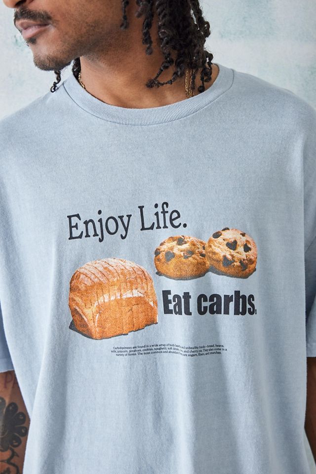 UO Blue Enjoy Life Tee | Urban Outfitters