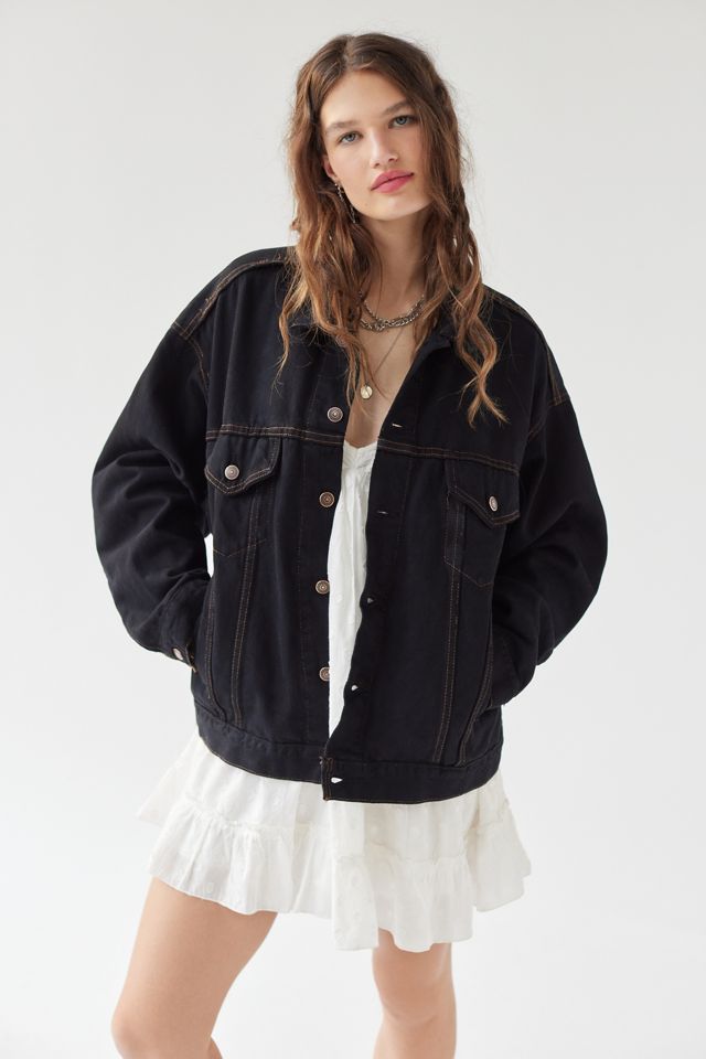 Urban Renewal Vintage Overdyed Denim Jacket | Urban Outfitters