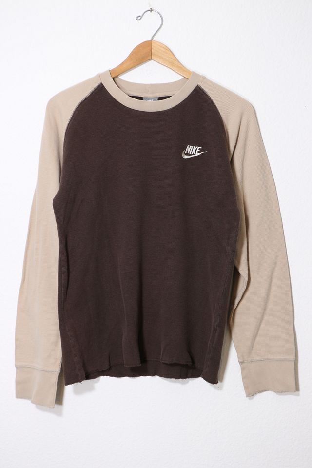 Vintage Nike Raglan Color Block Long Sleeve Thermal | Urban Outfitters