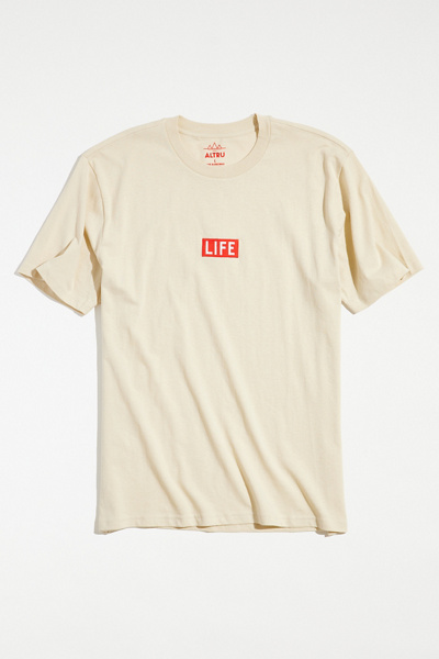 Altru Apparel Life Magazine Embroidered Tee | Urban Outfitters