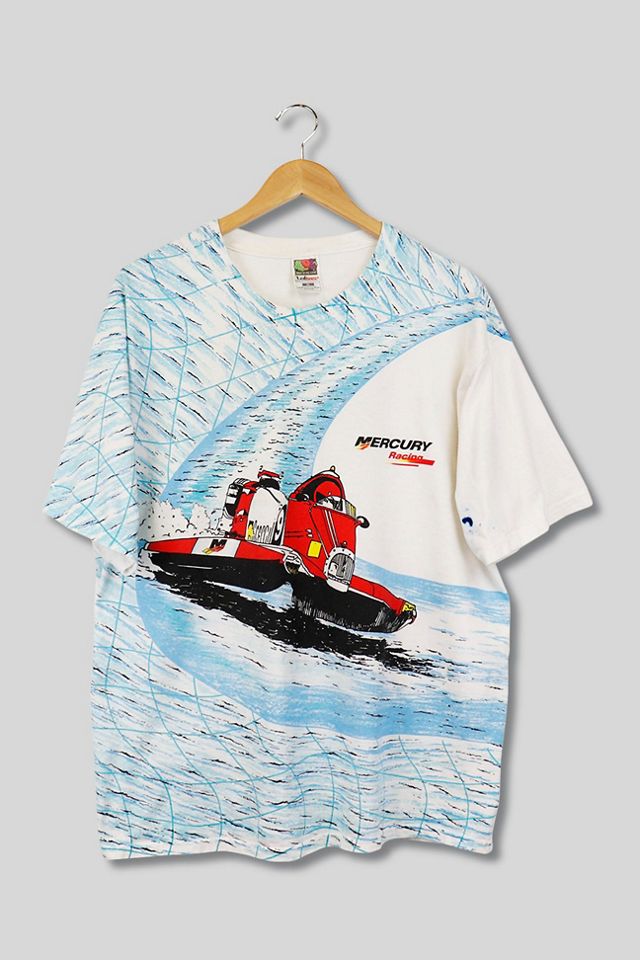 Vintage Mercury Racing the Race Never Stops T Shirt | Urban Outfitters