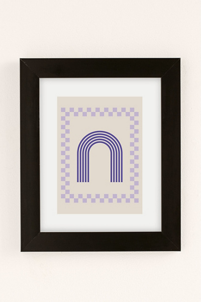 Grace Chess Rainbow Art Print In Black Matte Frame At Urban Outfitters ...