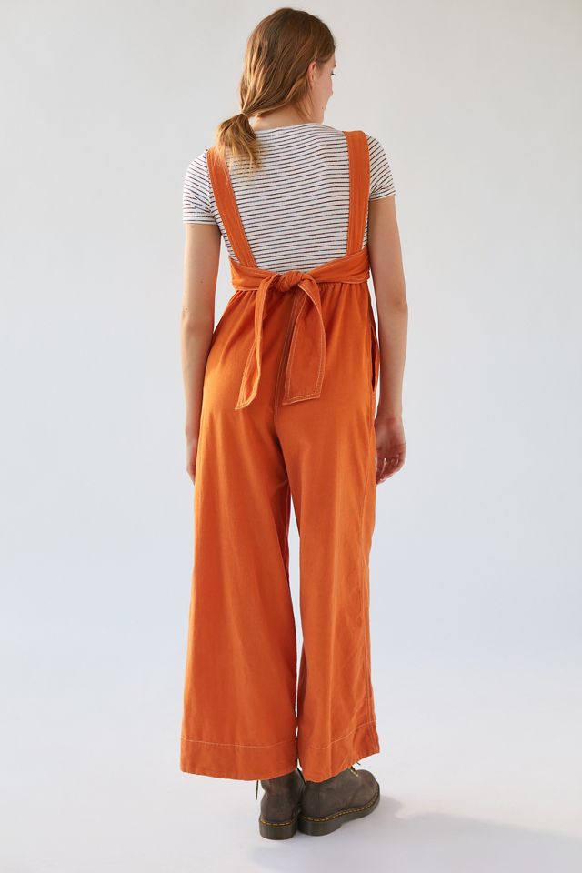 UO Shane Corduroy Wide-Leg Overall | Urban Outfitters