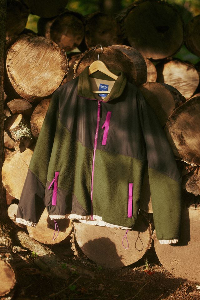 Without Walls Colorblock Fleece Jacket | Urban Outfitters