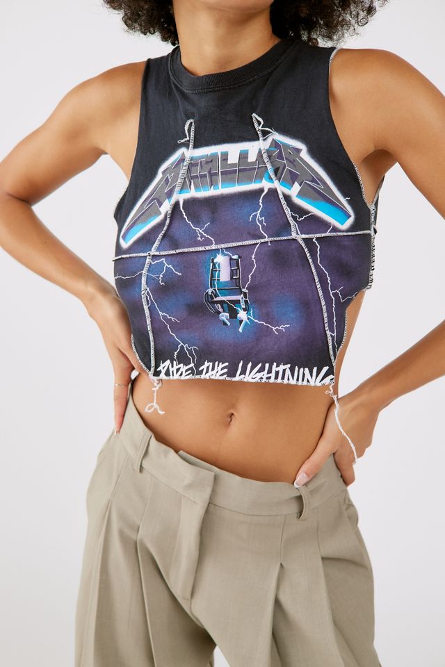 Urban Renewal Remade Outstitch Music Tank Top | Urban Outfitters