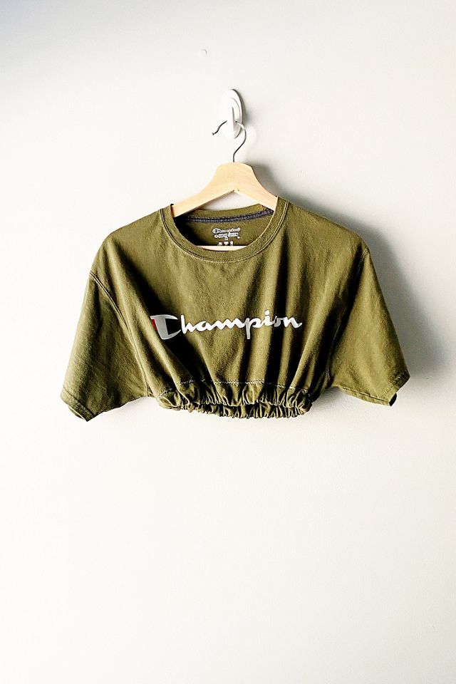 Vintage Reworked Champion Crop Top | Urban Outfitters