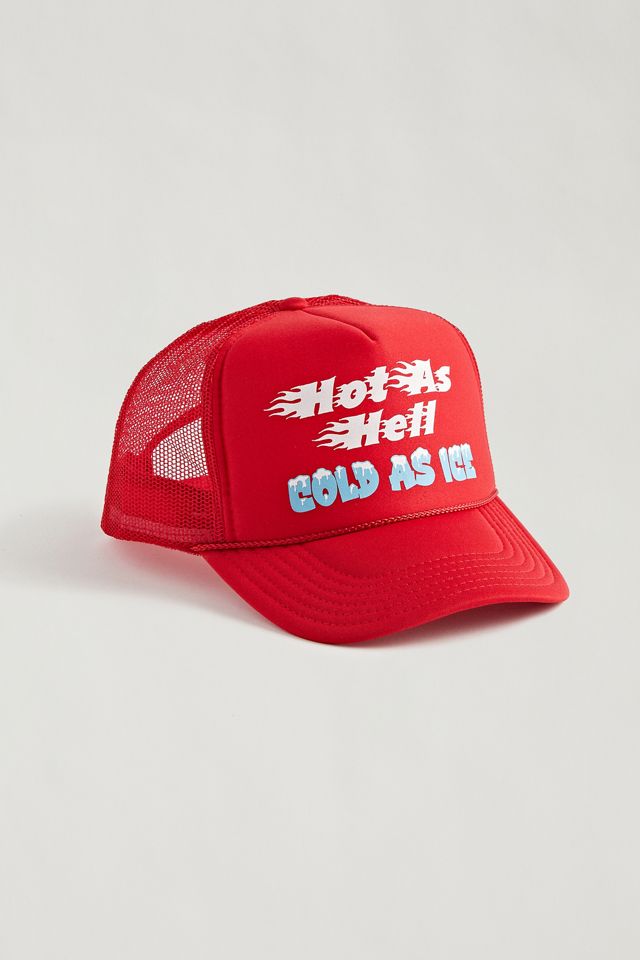 Hot As Hell Trucker Hat | Urban Outfitters