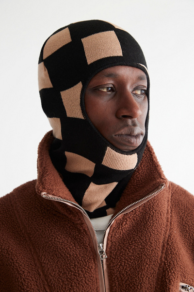 Market Checkered Balaclava | Urban Outfitters