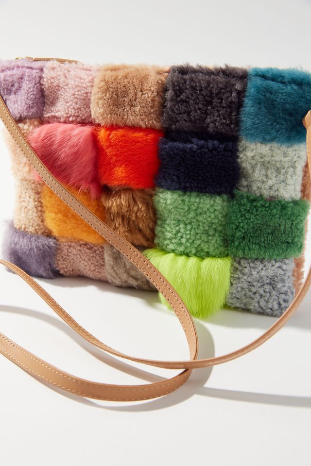 Primecut Scraps Shearling Pouch Shoulder Bag | Urban Outfitters