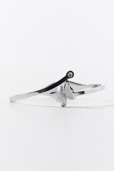 Rhinestone Butterfly Arm Cuff | Urban Outfitters
