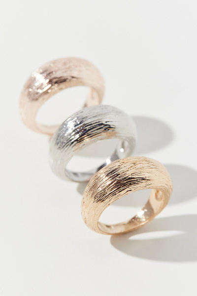 Mixed Metal Ring Set | Urban Outfitters