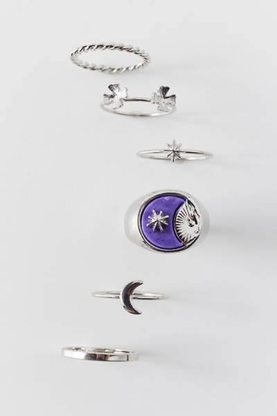 Celestial Ring Set | Urban Outfitters