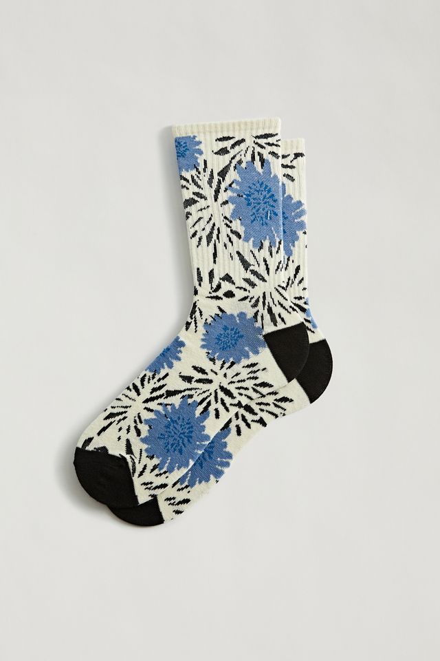 Sunburst Pattern Crew Sock | Urban Outfitters