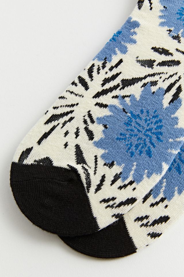 Sunburst Pattern Crew Sock | Urban Outfitters