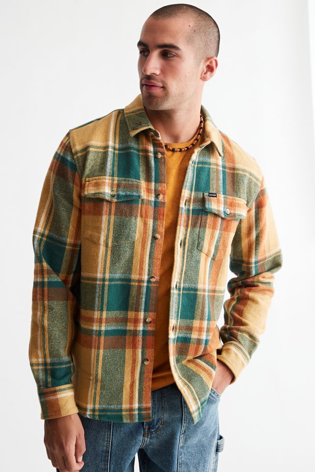 Dark Seas Gold Rush Heavyweight Flannel Shirt | Urban Outfitters Canada