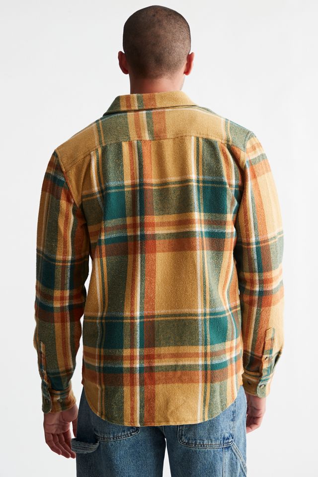 Dark Seas Gold Rush Heavyweight Flannel Shirt | Urban Outfitters Canada