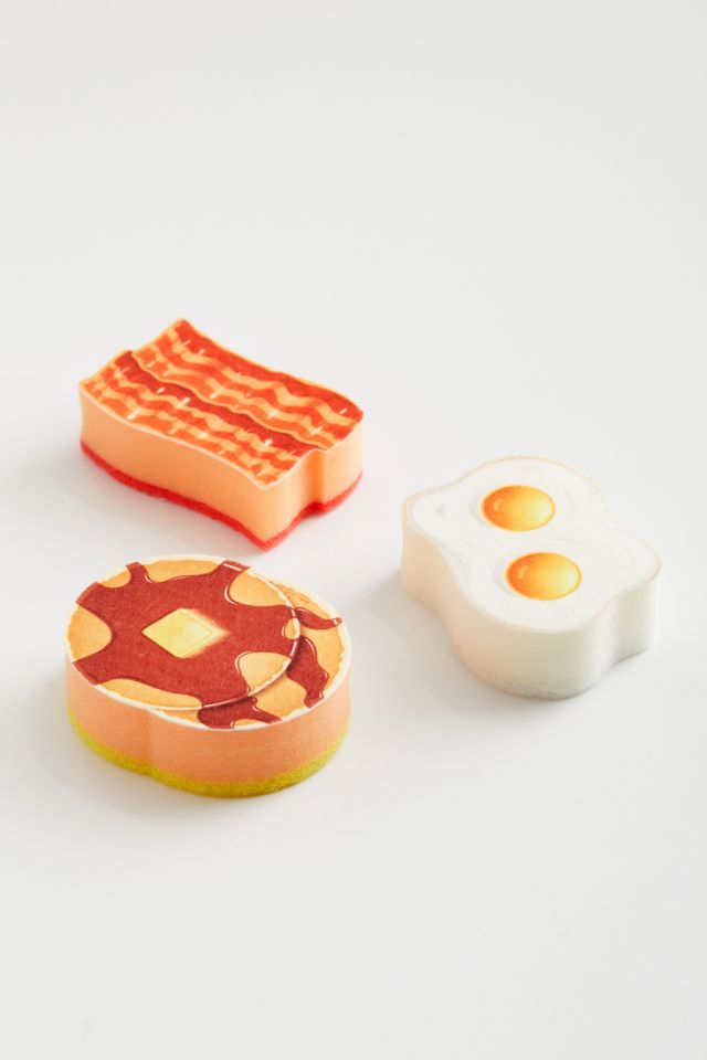 Breakfast Scrub Sponge Set | Urban Outfitters Breakfast Scrub Sponge Set | Urban Outfitters