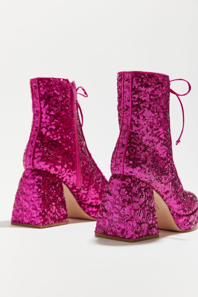 Circus NY Kia Sequin Boot | Urban Outfitters