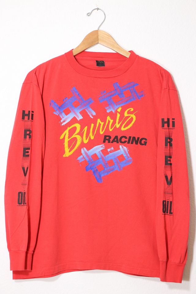 Vintage Burris Racing Long Sleeve T-shirt Made in USA | Urban Outfitters