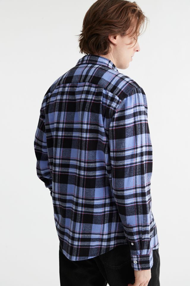OBEY Arlo Plaid Flannel Shirt | Urban Outfitters