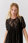 UO Fantine Semi-Sheer Lace Midi Dress | Urban Outfitters