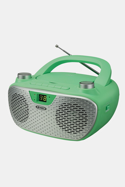 Jensen CD485 Portable CD AM/FM Boombox | Urban Outfitters