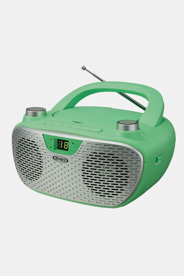 Jensen CD485 Portable CD AM/FM Boombox | Urban Outfitters