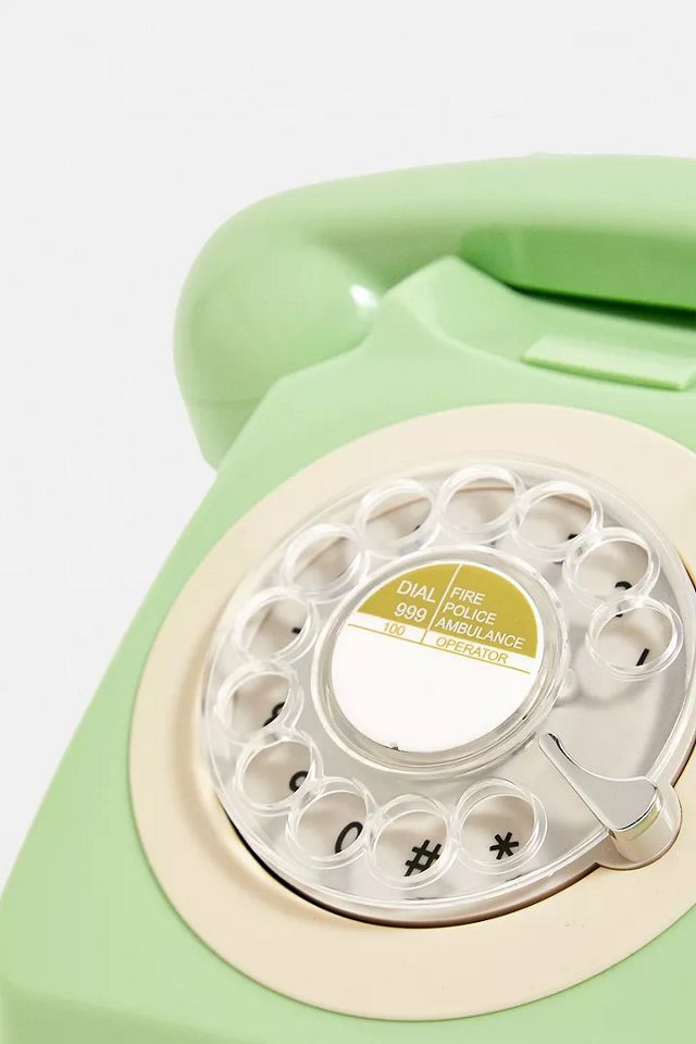 GPO 746 Retro Rotary Dial Landline Phone | Urban Outfitters
