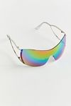 Jett Rimless Shield Sunglasses | Urban Outfitters