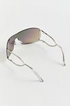 Jett Rimless Shield Sunglasses | Urban Outfitters