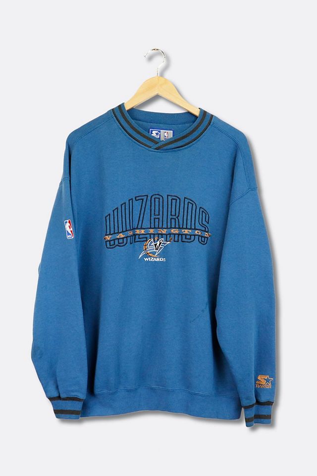 Vintage Starter NBA Washington Wizards Crewneck Sweatshirt | Urban ...