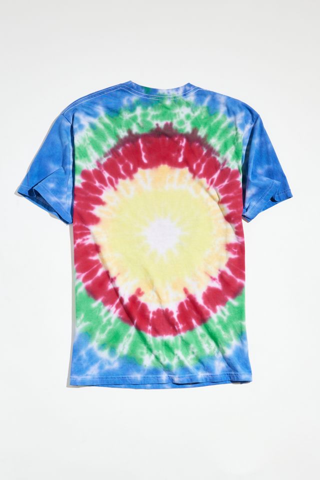 Ripple Junction Heritage Dead Man Tie-Dye Tee | Urban Outfitters