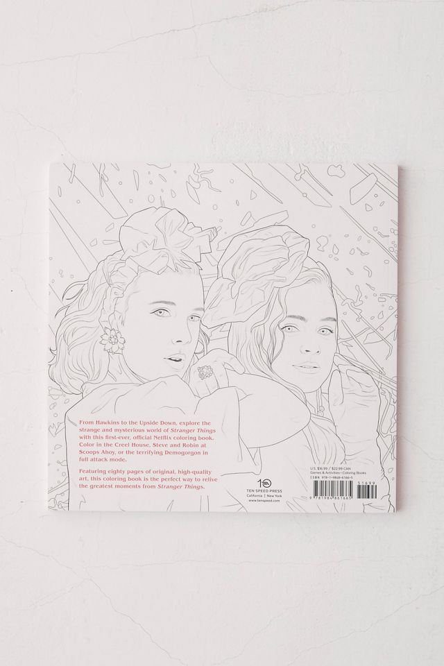 Stranger Things: The Official Coloring Book By Netflix | Urban Outfitters