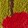 Cherries Tufted Mini Throw Pillow | Urban Outfitters