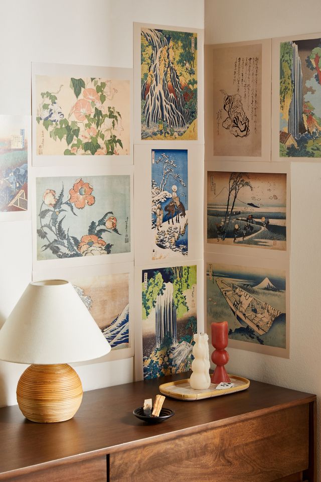 Hokusai: 22 Pull-Out Posters By Matthi Forrer | Urban Outfitters