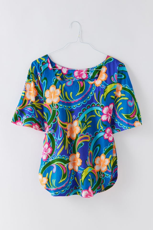 Vintage Floral Tunic Top | Urban Outfitters