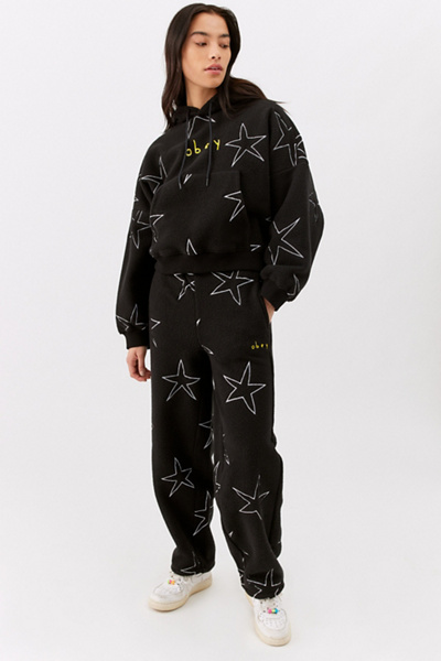 OBEY Stargaze Fleece Jogger Sweatpant | Urban Outfitters