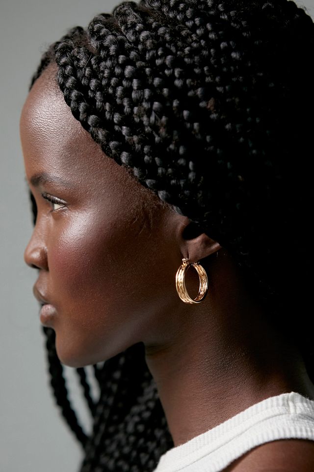 Textured Hoop Earring Set | Urban Outfitters