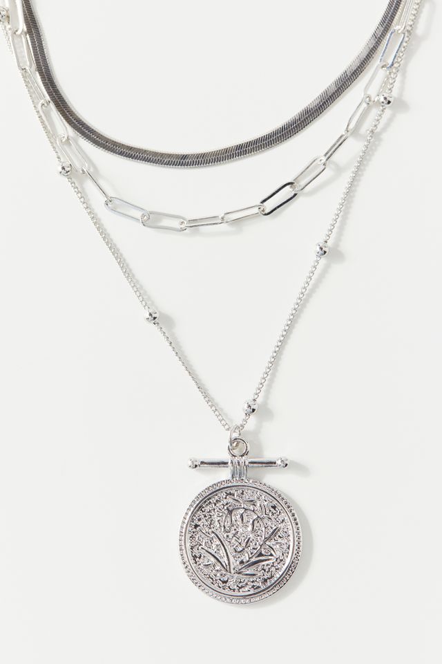 Tyler Coin Layer Necklace | Urban Outfitters Canada