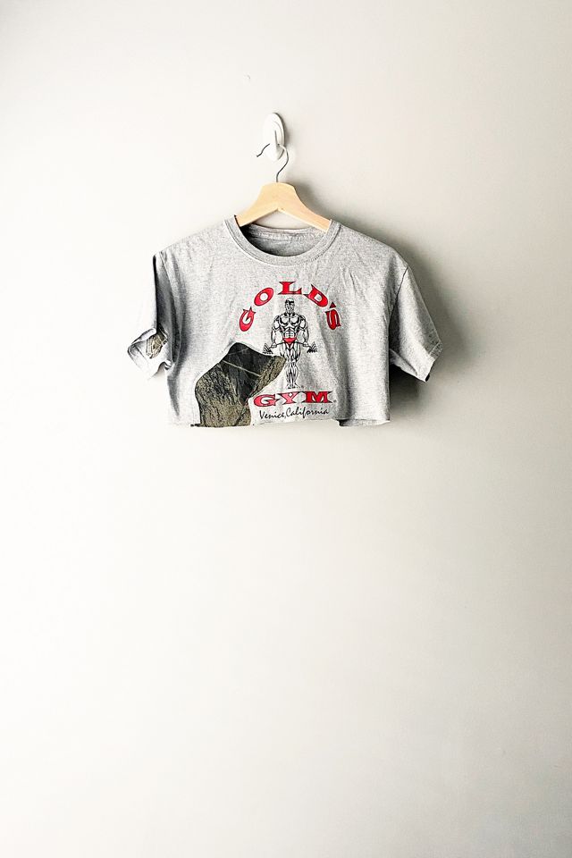 Vintage Reworked Gold's Gym Top | Urban Outfitters