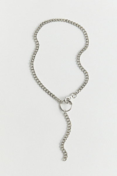 Curb Chain Lariat Necklace | Urban Outfitters