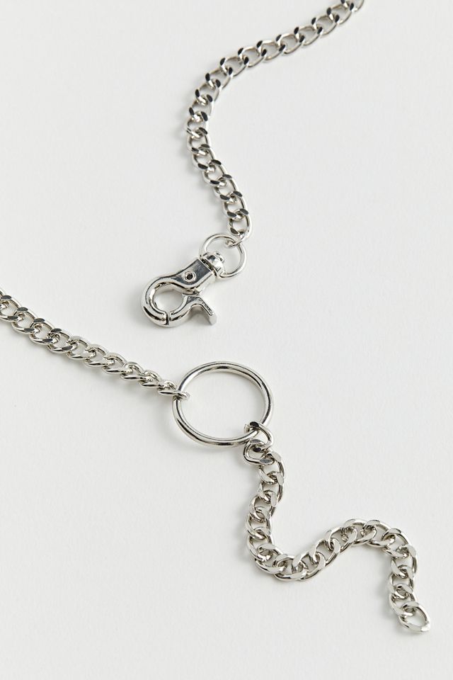 Curb Chain Lariat Necklace | Urban Outfitters