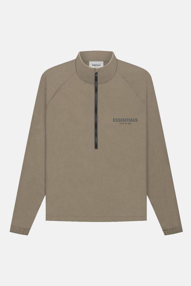 Fear of God Essentials Half Zip Track Jacket | Urban Outfitters