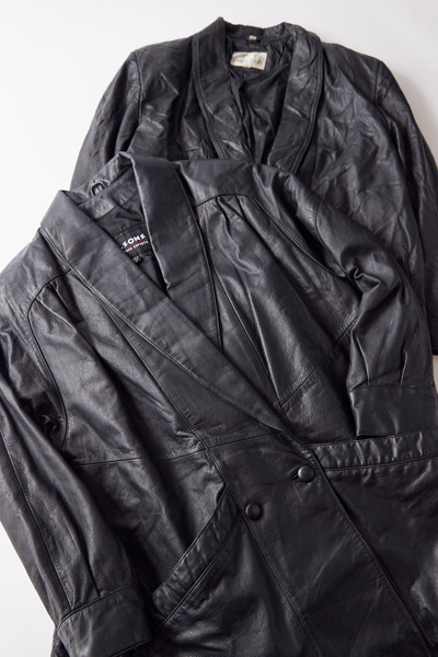 Urban Renewal Vintage Leather Trench Jacket | Urban Outfitters