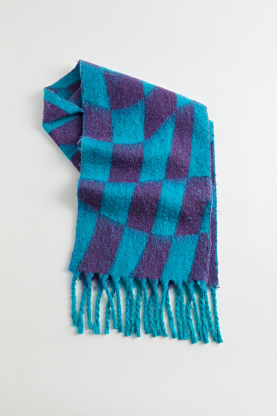 Checkerboard Scarf | Urban Outfitters