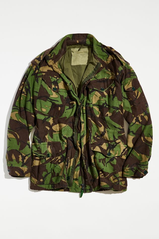 Urban Renewal Vintage British Camo Field Jacket | Urban Outfitters Canada