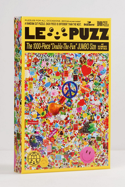 Le Puzz I Heart Stickers Jigsaw Puzzle | Urban Outfitters