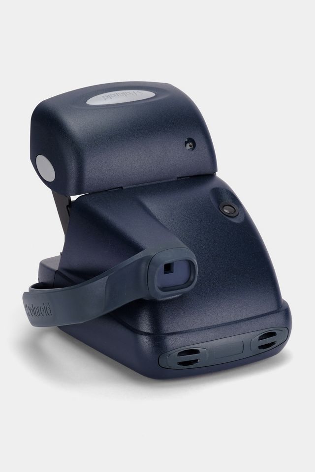 Polaroid Blue and Silver Express Vintage 600 Instant Camera Refurbished ...
