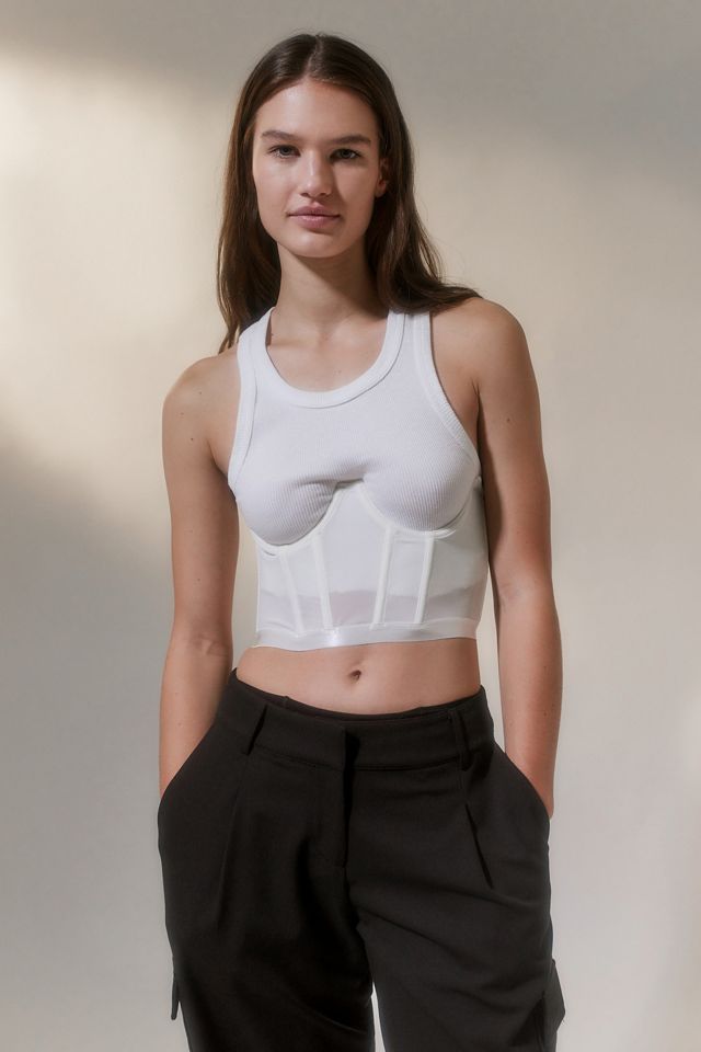 Out From Under Bewitched Mesh Corset | Urban Outfitters