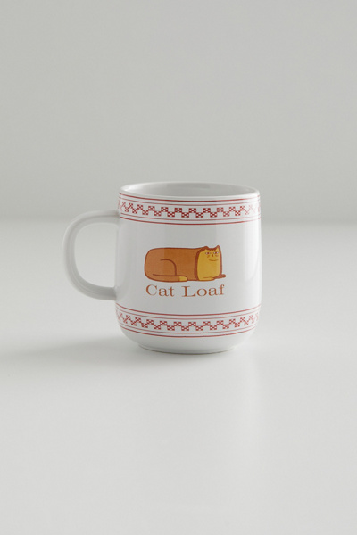 Cat Loaf Mug | Urban Outfitters